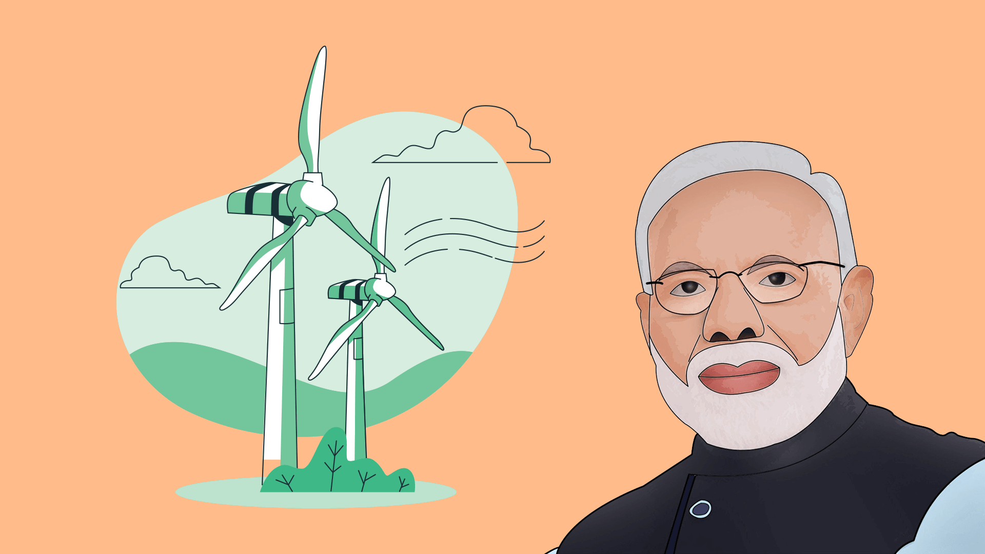 PM Modi: Extract Water & Oxygen Using Wind Turbines - either/view